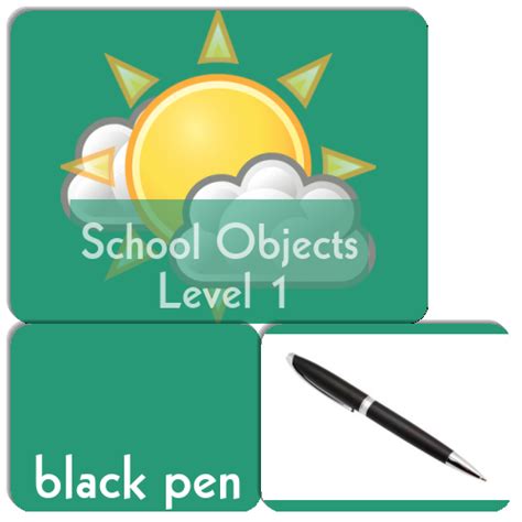 School Objects Level 1 Match The Memory School Objects Level 1 Match The Memory
