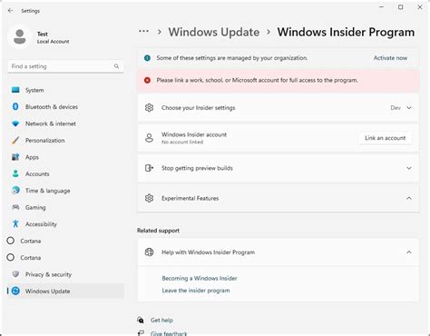 Windows 11s Settings Could Get An Experimental Features Section