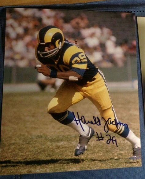 Los Angeles Rams 8 X 10 Photo Wr Harold Jackson W Coa Ebay