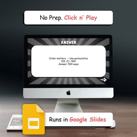 Combinations And Permutations Word Problem Trashketball Math Game No