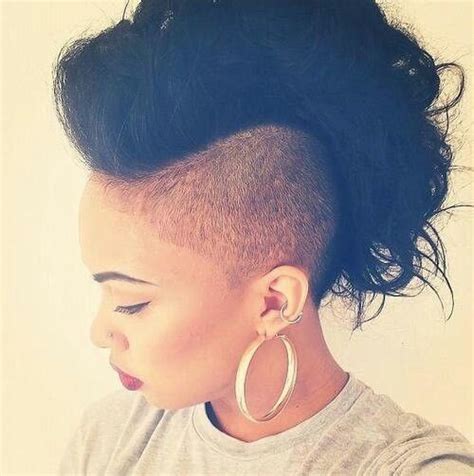 50 Mohawk Hairstyles For Black Women Long Hair Mohawk Mohawk