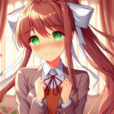 Monika Doki Doki Literature Club By Godzillamillenium1 On Deviantart