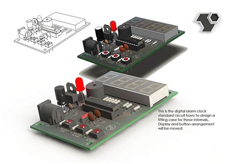 Digital Alarm Clock First Concepts On Behance