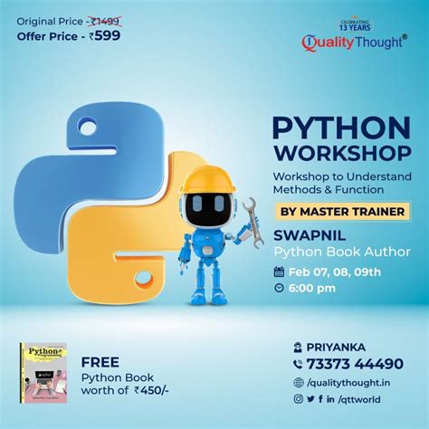 Quality Thought Infosystems On Linkedin Learn To Code In Python And