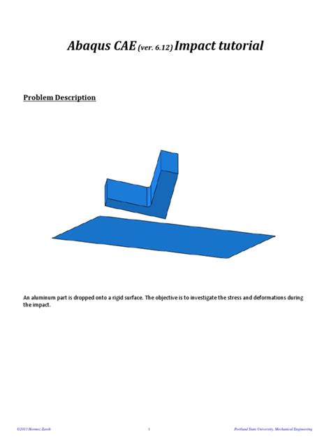 Pdf Abaqus Cae Impact Tutorial Dokumen Tips