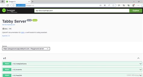 基于github代码库训练模型本地化ai代码自动补全 Tabby Windows10tabby代码补全 Csdn博客