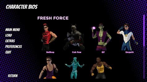 Fresh Force Frustrations A Gay Superhero Erotic Visual Novel