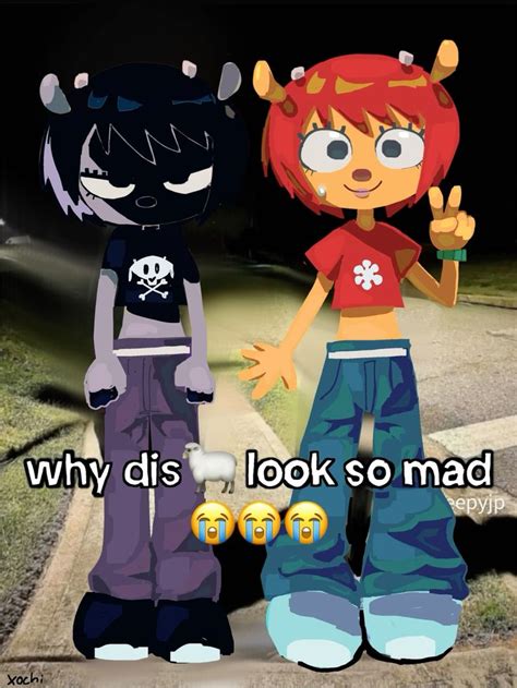 Me And Vro 💔 Parappa And Lammy Um Jammer Lammy Fanart Memes Art