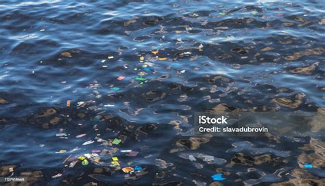 바다 물에 쓰레기입니다 바다에서의 플라스틱 휴지통 생태 문제입니다 도시 해안 오염 선박에 대한 스톡 사진 및 기타 이미지 선박 쓰레기 캄보디아 Istock