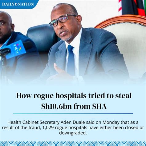Kenya Ministry Of Health Suspends 45 Hospitals Over Ksh 106 Billion