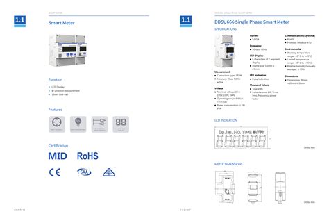 Zhejiang Chint Instrument Meter Dtsu666