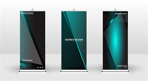 수직 배너 템플릿 디자인입니다 브로셔 표지 출판물 등에 사용할 수 있습니다 파란색기술 배경의 개념 개념에 대한 스톡 벡터 아트 및 기타 이미지 Istock