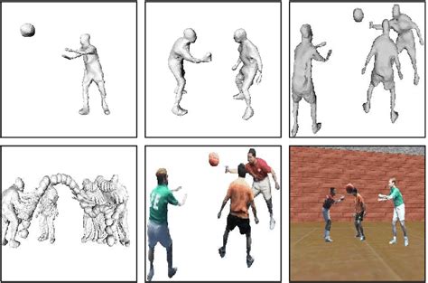 Compositing Two Virtualized Events 31 Top Row Shows The Models Of