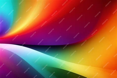 Premium Photo A Colorful Abstract Wallpaper Background Generative Ai