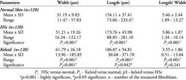 Showed The Mean Cell Length Breadth And Bipolarity Index Lw Of