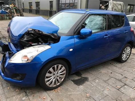 Suzuki Swift 1 2 16v Salvage Vehicle 2012 Blue