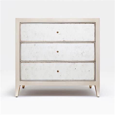 Made Goods Mia Double Nightstand Palladian Silver Oak Clayton Gray Home