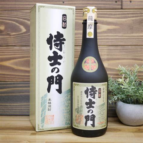 楽天市場芋焼酎 旧酎 侍士の門 源流カメ仕込み 720ml 25度 太久保酒造自然派ワインと地酒と食品 MOAI