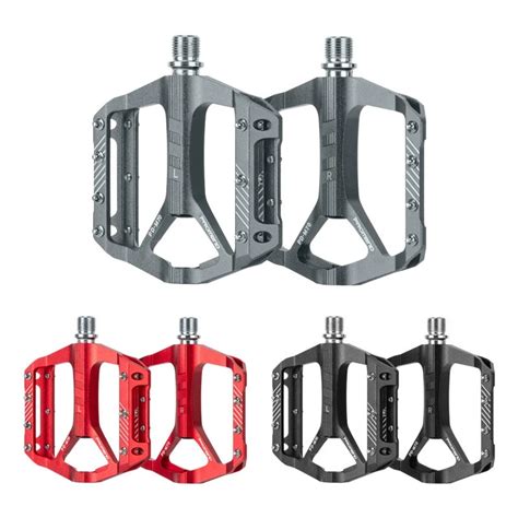 Promend Mtb 도로 자전거 페달 알루미늄 합금 초경량 페달 Du 베어링 플랫폼 페달 자전거 액세서리자전거 패들