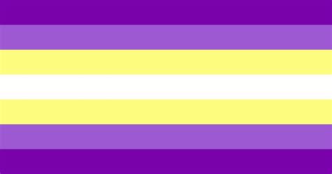 Cis Nonbinary Intersex Flag Non Binary Amino