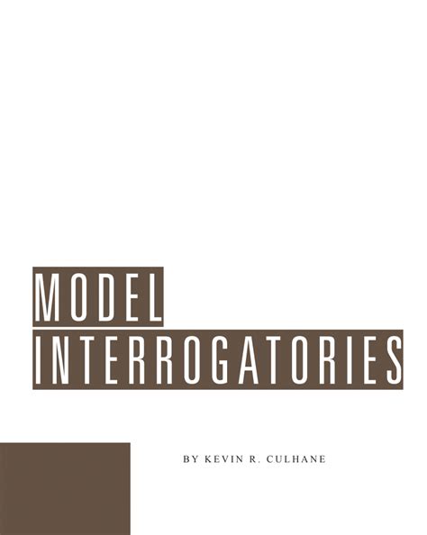 Model Interrogatories Fastcase