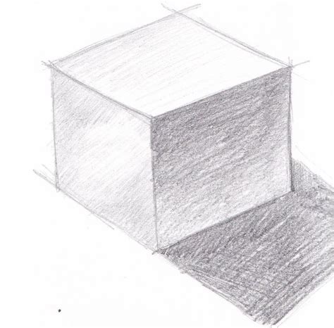 How To Draw A D Cube In Easy Steps Art By Ro D Cube Easy Step Drawings