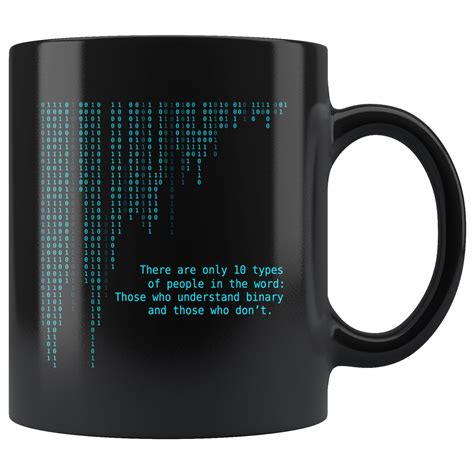 Funny Coffee Mug Binary Computer Programmer Code Programming T Idea Panvola