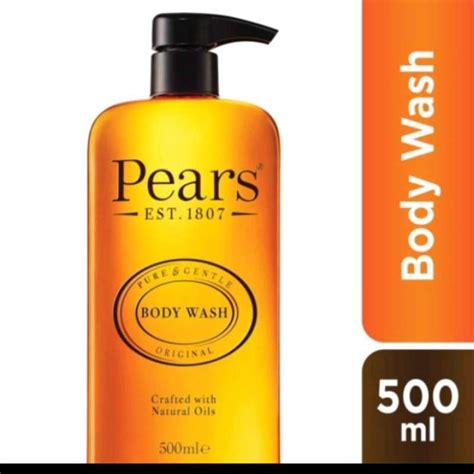 Jual Pears Body Wash Original Sabun Mandi Cair Kemasan Botol 500 Ml Di