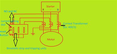 Thermal Overload Relay Circuit Diagram