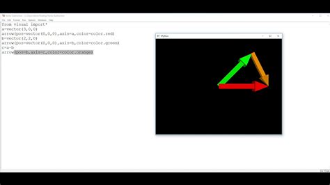 Subtracting Two Vectors In Python Vector Addition Geeksforgeeks