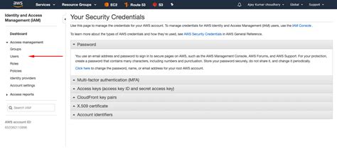 Create Iam User For Aws S3 Credentials Access Key Id And Secret Access Key Ezi Soft Code