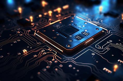 Premium Photo Circuitry Texture With Network Connections