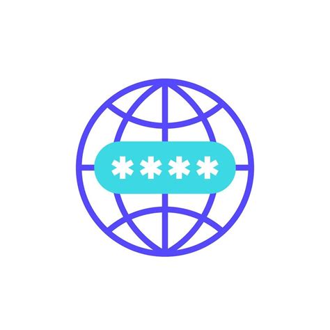 Network Password Access Icon Computer Security 67656023 Vector Art At Vecteezy