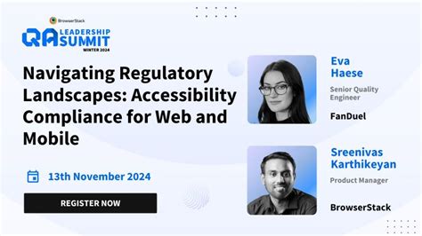 Qaleadershipsummit Qualityassurance Accessibilitytesting Browserstack