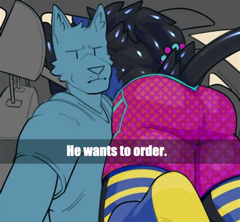 Rule 34 Ass Ass Focus Big Ass Bubble Butt Car Car Interior Dialogue English Text Furry