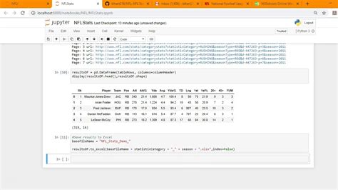 Web Scraping For Stats With Python Part 1 Youtube