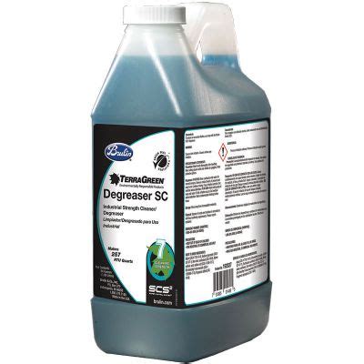 Secondary Label Brulin Terragreen Degreaser Encompass Supply