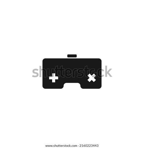 Game Joystick Icon Vector Flat Illustration Stock Vector Royalty Free