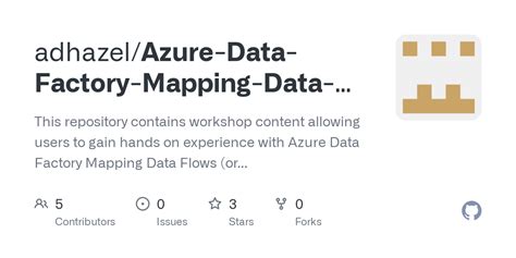 Azure Data Factory Mapping Data Flow Workshop Module Md At Main Adhazel Azure Data Factory