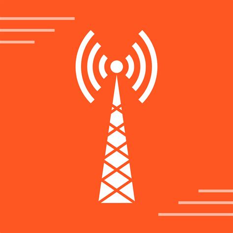 Telecom Tower Vector Icon 22853305 Vector Art At Vecteezy