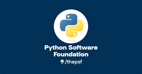Python Software Foundation Linktree