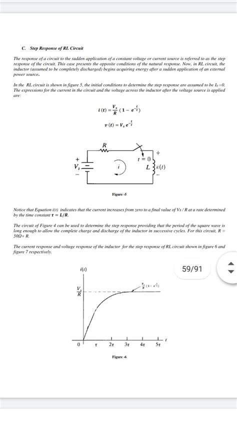 Experiment 5 Transient Analysis Of Rl Circuit