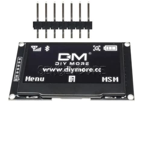 2 42and Oled Display Module 128 64 Hd Screen Ic I2c Spi Serial Ssd1309 White Eur 13 96 Picclick De