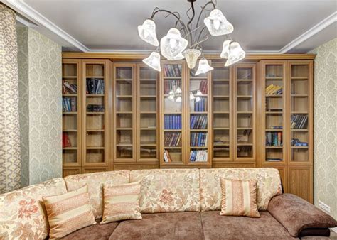 Раздвижные библиотеки на заказ по индивидуальным размерам купить в СПб ...