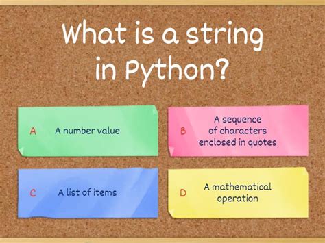 String Snap Quiz
