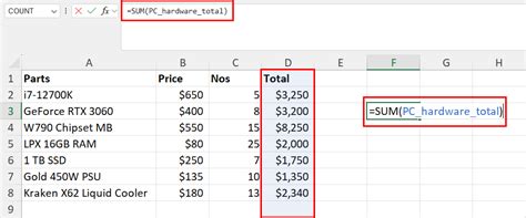 7 best ways to sum a column in microsoft excel how to excel