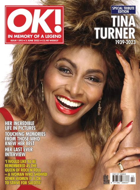 Ok Magazine 5th June 2023 Tina Turner Tribute Edition