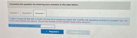 Solved Exercise Algo Multiproduct Break Even Analysis Chegg Com