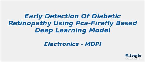 Diabetic Retinopathy Using Pca Firefly Based Deep Learning S Logix