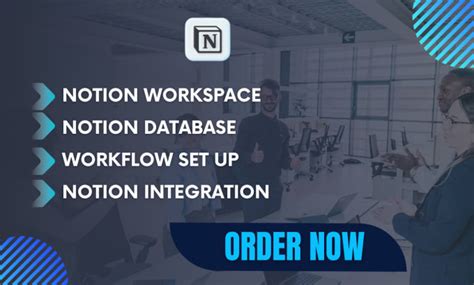 create notion workspace database workflow set up api integration by